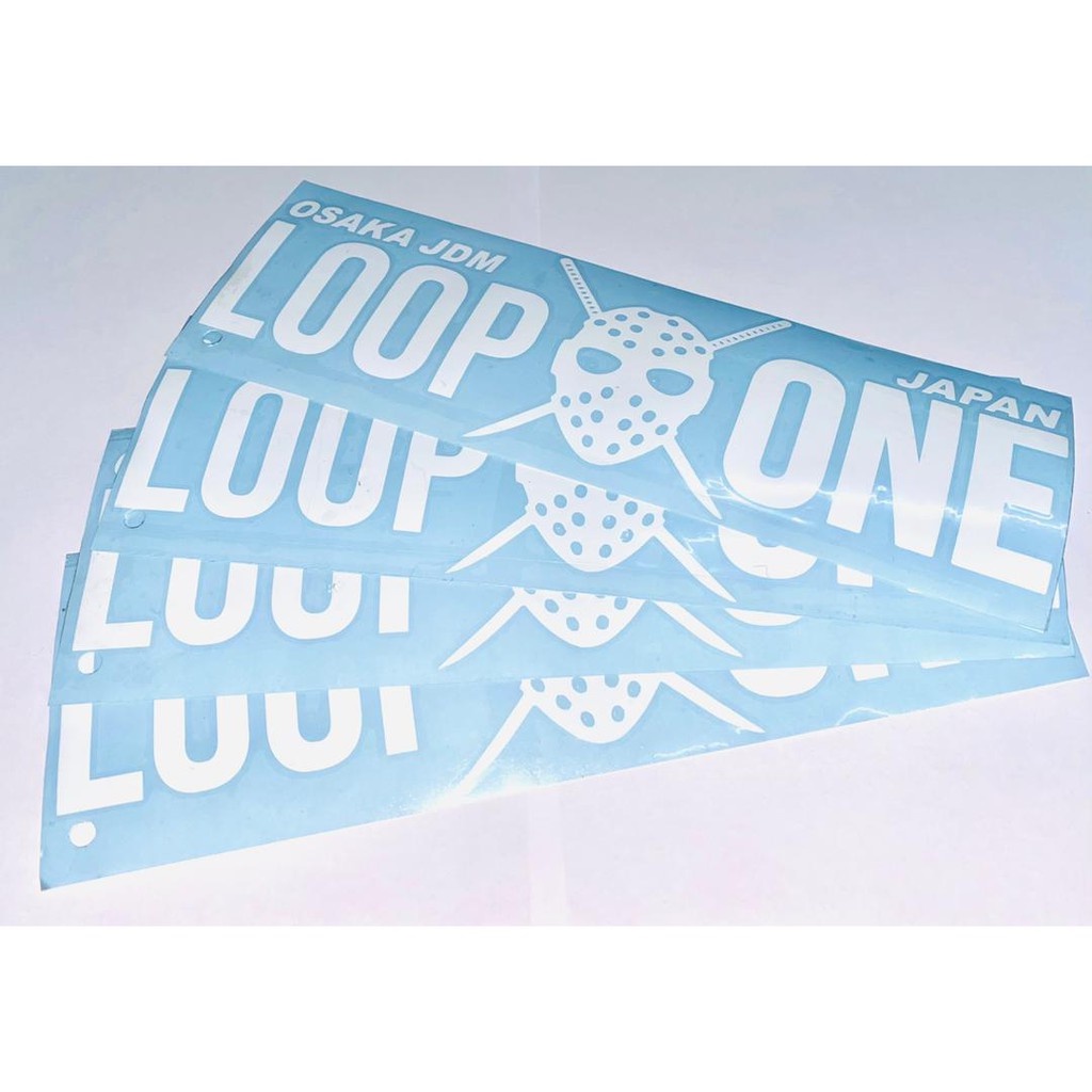 OSAKA JDM JAPAN LOOP ONE-Sticker Ready Stock! | Shopee Malaysia