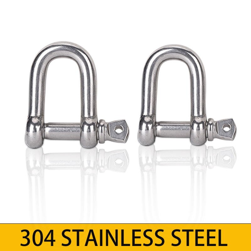 M4 M5 M6 M8 M10 M12 M14 M16 D shackle stainless steel rigging shackle ...