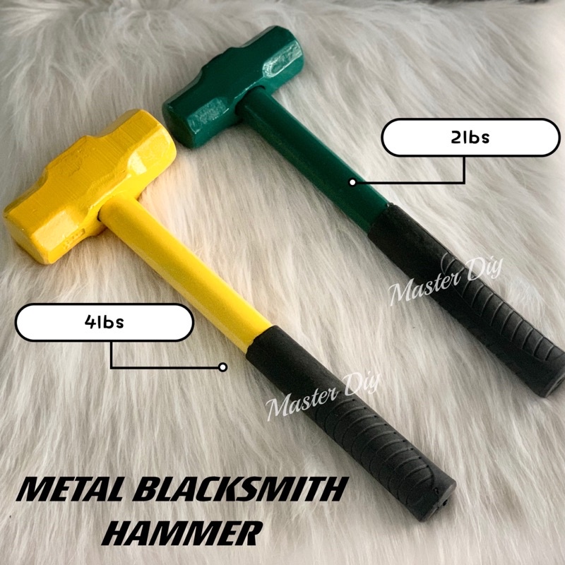 ‼️READY STOCK‼️METAL BLACKSMITH HAMMER (2lbs / 4lbs) / SLEDGE HAMMER ...