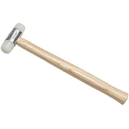 White Nylon Mallet Hammer Wooden Handle 22mm | Shopee Malaysia