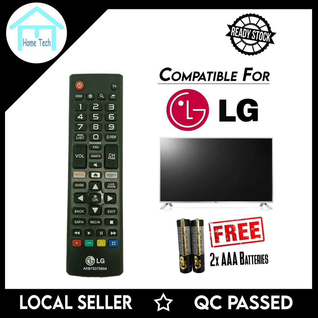 LG Smart / LED / LCD TV Remote Control (AKB75375604) | Shopee Malaysia