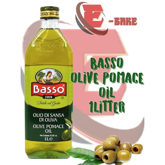 BASSO OLIVE POMACE OIL 1LITER | Shopee Malaysia