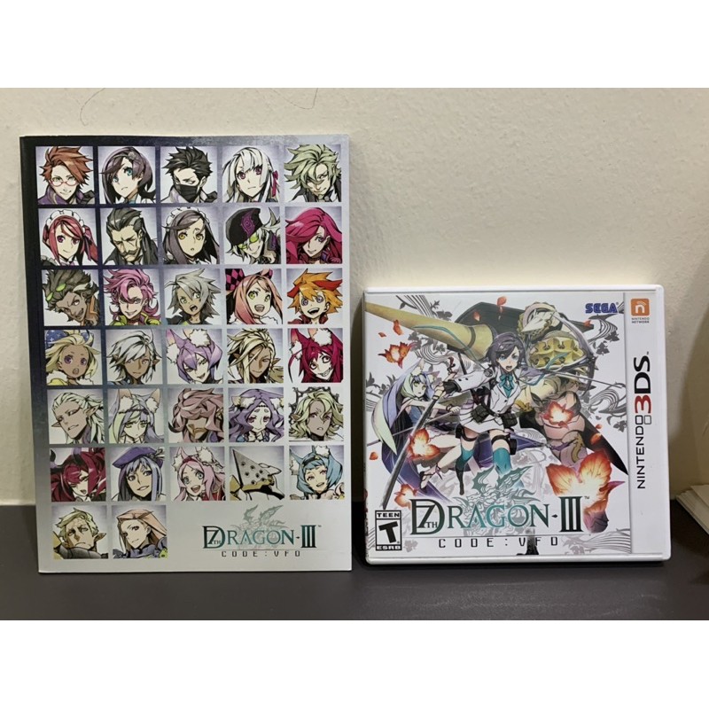 Nintendo 3DS game: 7th Dragon III Code: VFD (game +art book) | Shopee ...