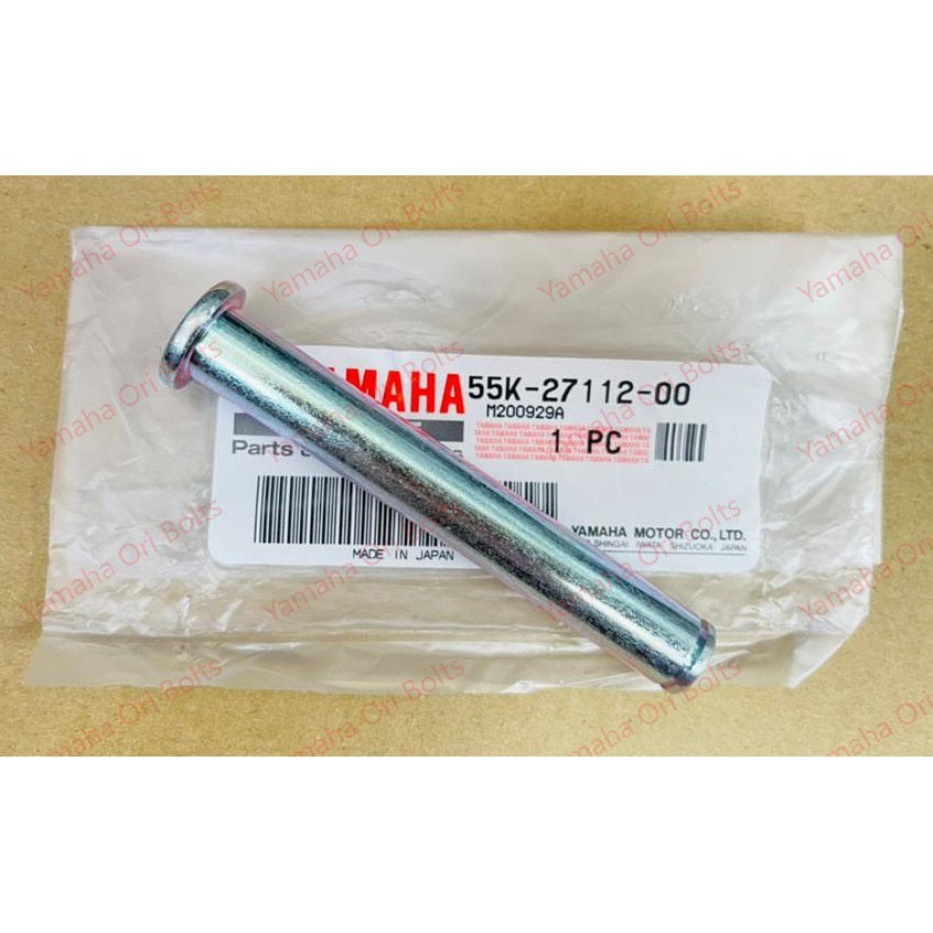 YAMAHA RXZ MAIN STAND SHAFT DOUBLE STAND SHAFT 100% ORIGINAL HONG LEONG ...