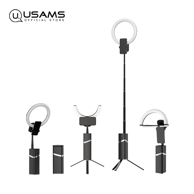 USAMS Multifunctional Live Show LED Right Light With Tripod Ultra ...