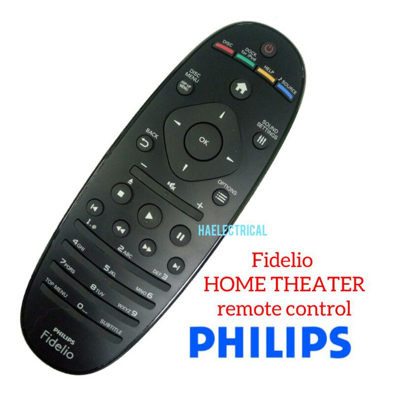 philips Fidelio home theater remote control | Shopee Malaysia