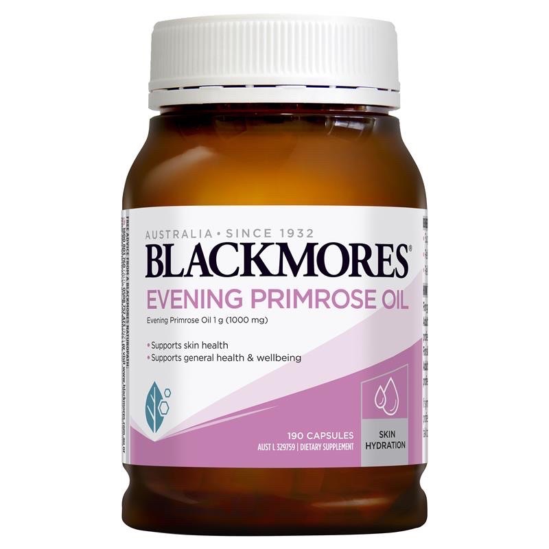 [AUS Import ] Blackmores EPO Evening Primrose Oil ( 190 Capsules ...