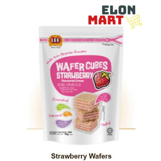 Lee Wafer Cubes (Chocolate 90g / Strawberry 90g / Lemon 90g / Cheese ...