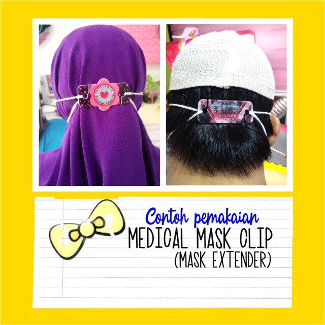 Medical Mask Clip (Mask Extender) | Shopee Malaysia