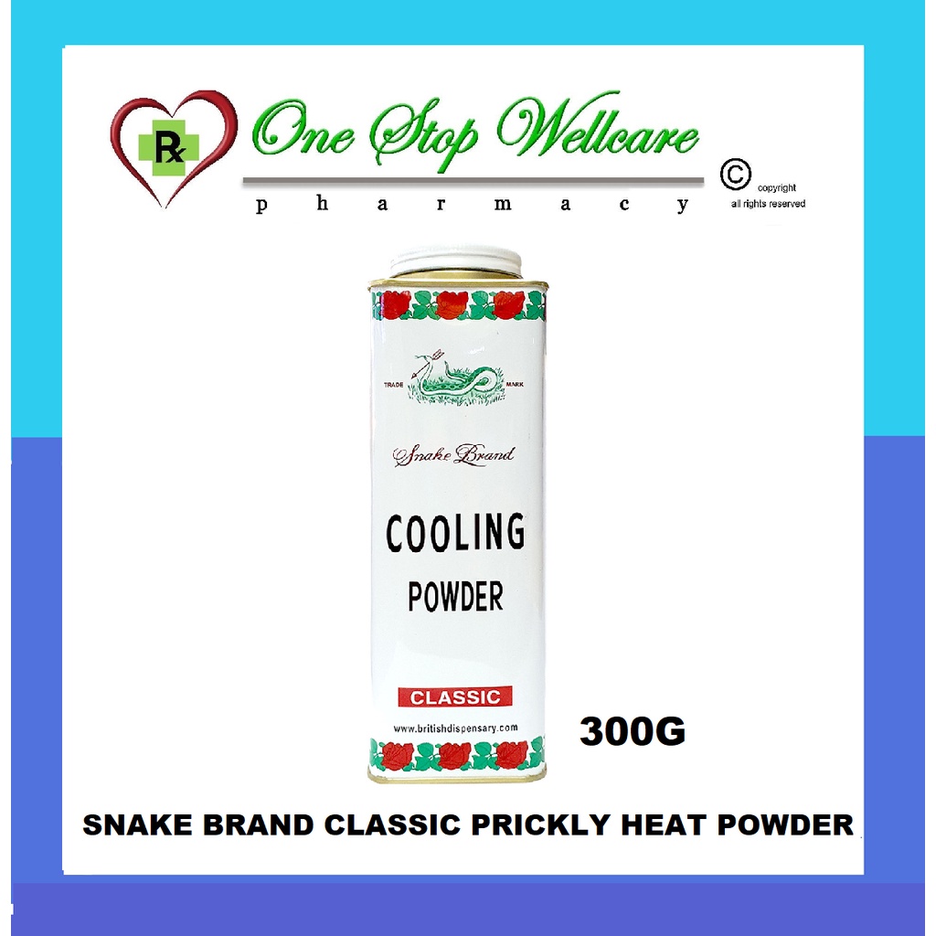 SNAKE BRAND CLASSIC COOLING POWDER 300G (EXP:02/2026) | Shopee Malaysia