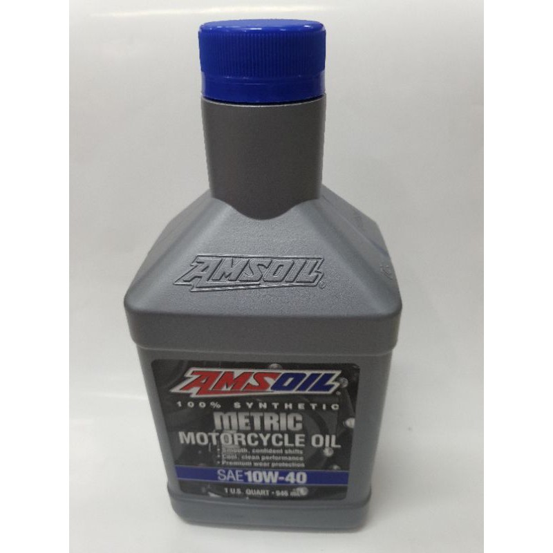 10W-40 / 10W40 Amsoil 100% Synthetic Racing Performance Metric ...