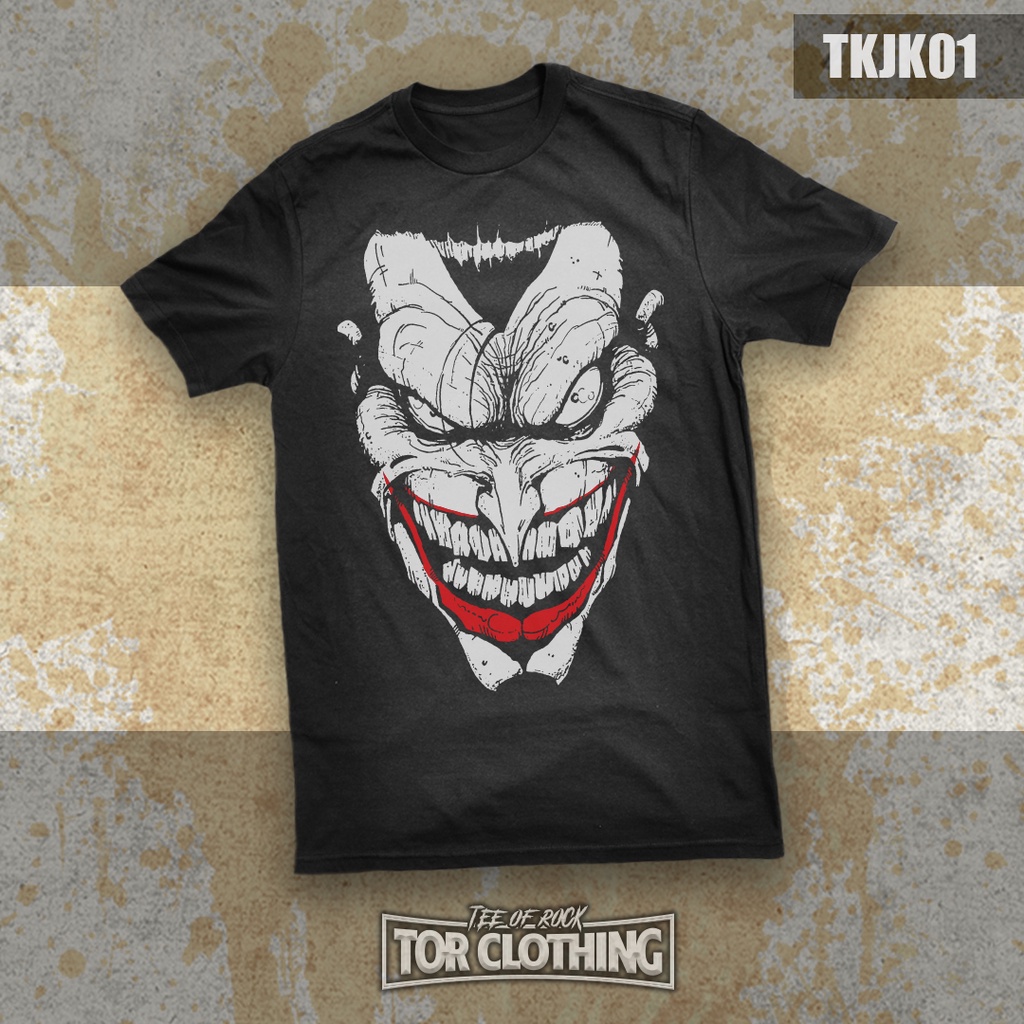 (Ready Stock) Tor Clothing - T-shirt Joker - Streetwear - Filem - DC ...