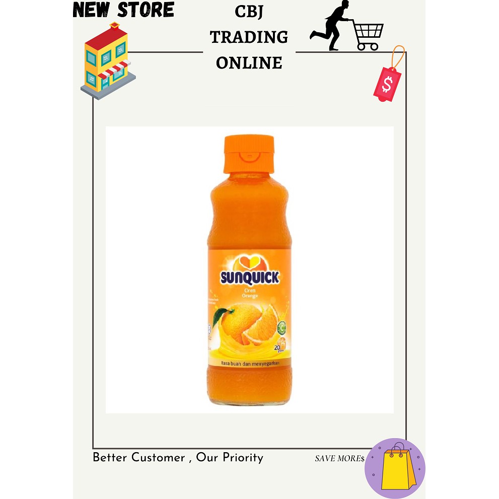 Sunquick Orange Jumbo / Orange Juice / Perisa Orange / Minuman Manis ...