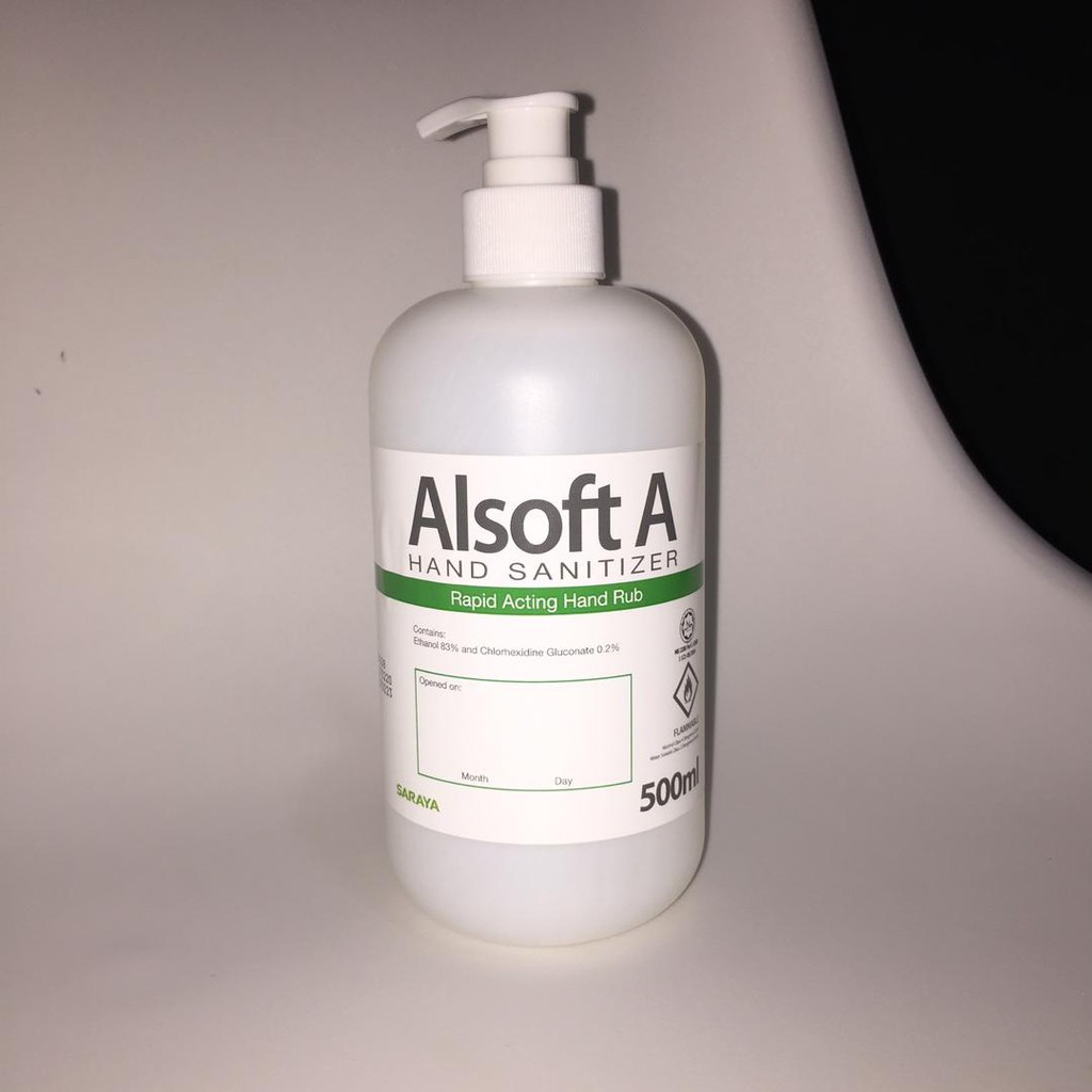 Hand Sanitizer Alsoft A 500ml [Ready Stock] | Shopee Malaysia
