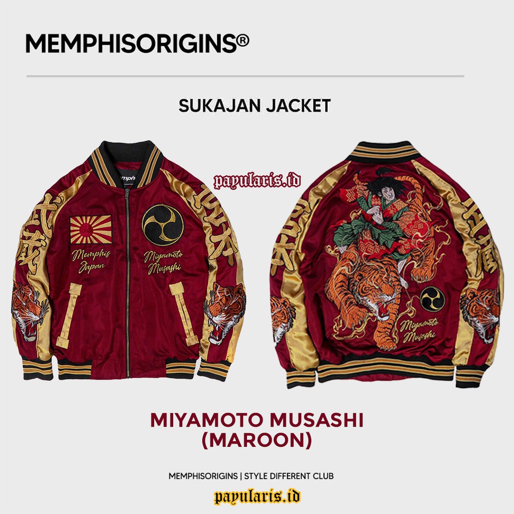 Sukajan JACKET - HANNYA KYOGEN/SHINJUKU/RYU/INAGAWA/MIYAMOTO/TOMOE ...