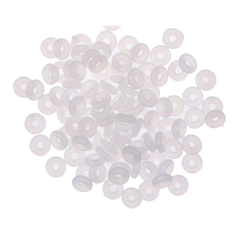 🔥READY STOCK🔥 RUBBER STOPPERS PANDORA/CHARM WHITE 1-PCS | Shopee Malaysia