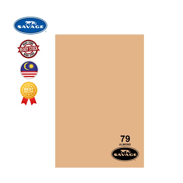 Savage Background Paper Almond size 9ft X 36ft (2.72x11m) | Shopee Malaysia