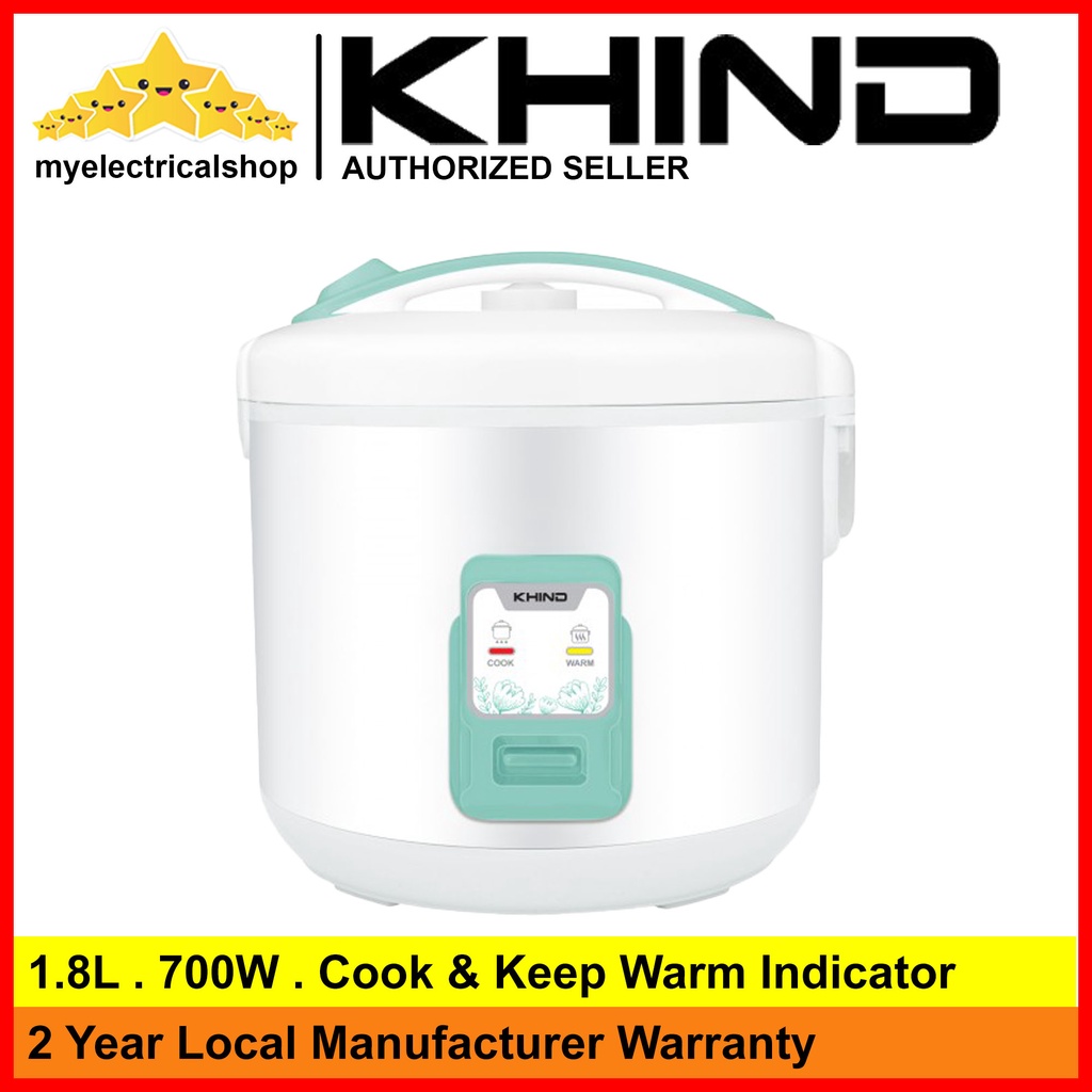 Khind RCJ188 Jar Rice Cooker ( 1.8L ) | Shopee Malaysia
