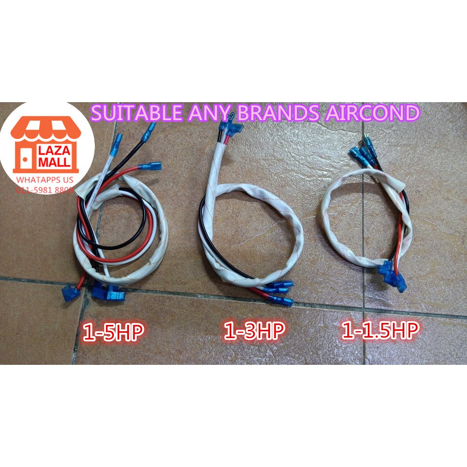 SET Terminal wire universal AIRCOND WAYAR COMPRESSOR OUTDOOR UNIT 3PCS ...