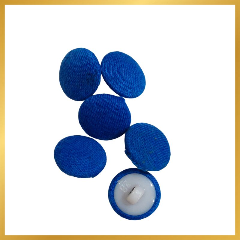 10 biji Butang Balut Kain Butang bungkus kain 1.6cm / 16mm Button Baju ...