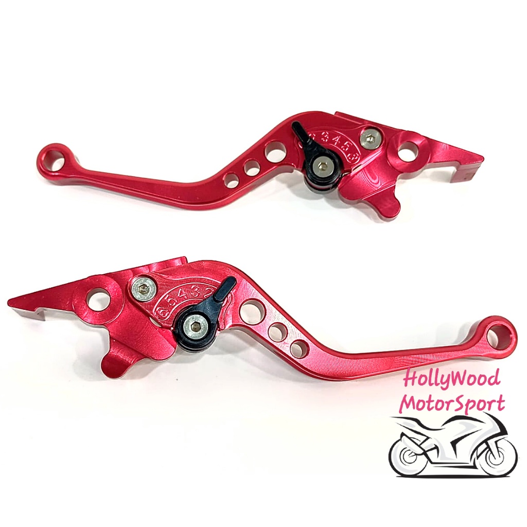 YAMAHA NMAX v1 v2 BRAKE LEVER CNC ALLOY RACING ADJUSTABLE SHARK POWER ...