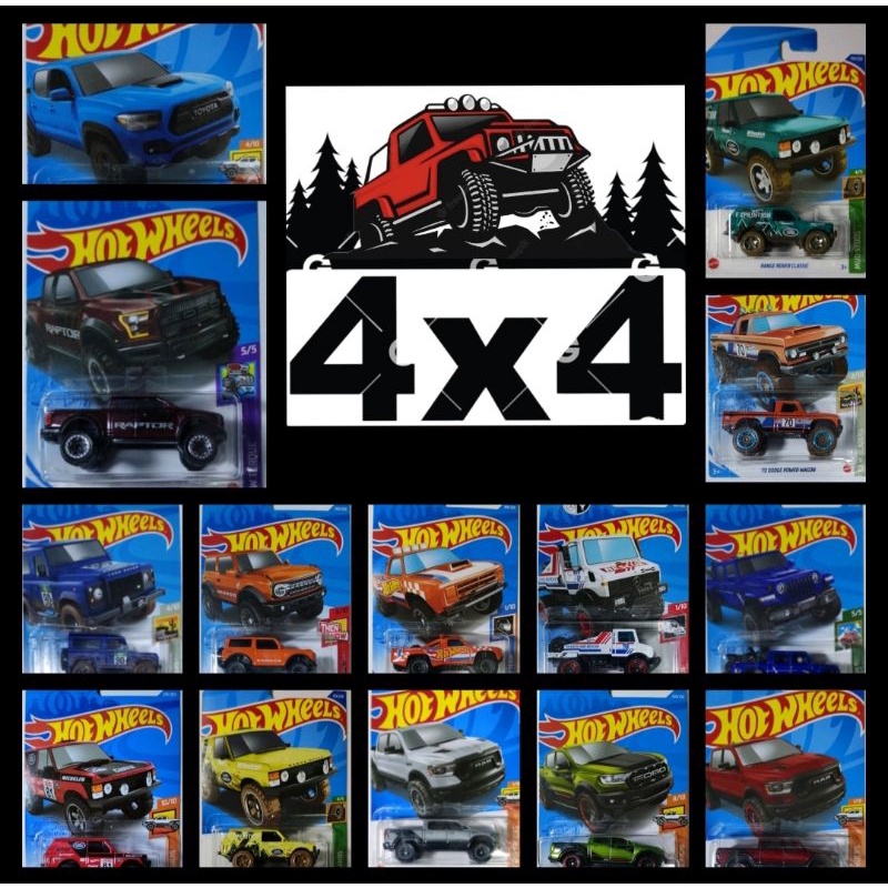 hot wheels 4x4 ALL MODEL [ original💯 ] | Shopee Malaysia