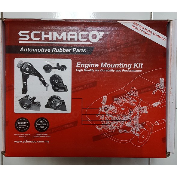 Schmaco Engine Mounting Kit Set for Proton Exora Cps Auto / Manual ...