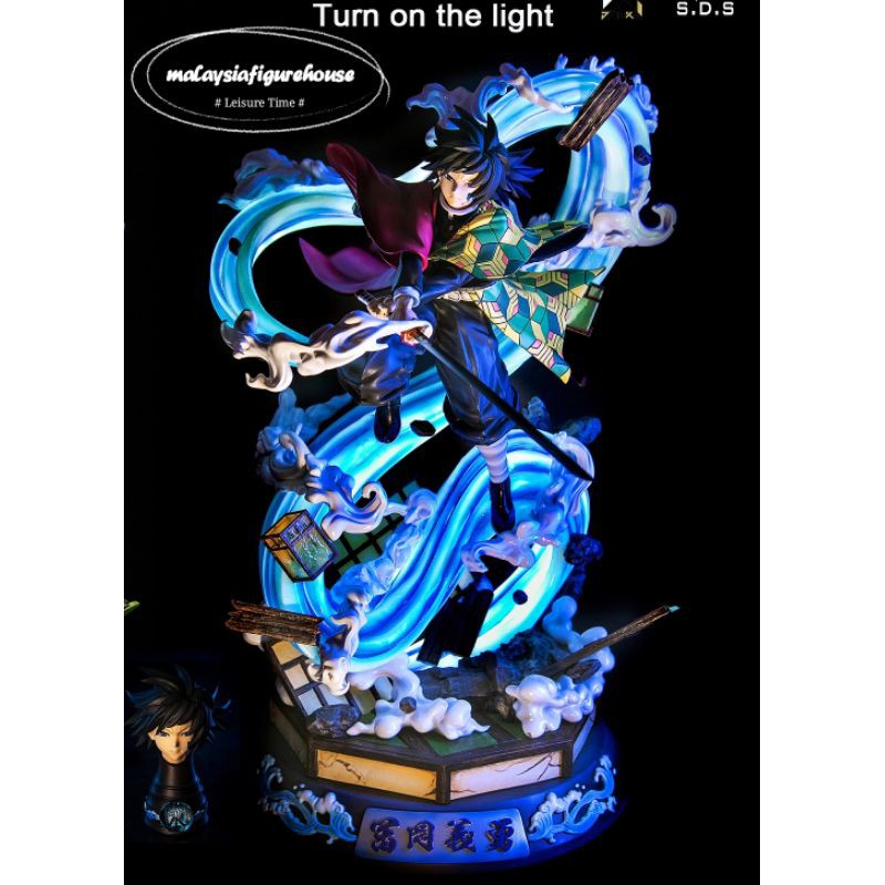 🔥PRE ORDER🔥DEMON SLAYER SDS TOMIOKA GIYUU CUSTOM MADE GK RECAST RESIN ...