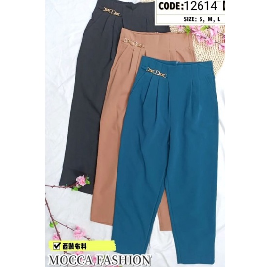 💐Mocca Premium Quality Pant | Shopee Malaysia
