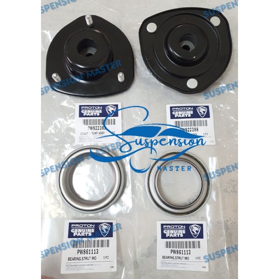 4 IN 1 SET - FRONT ABSORBER MOUNTING/BEARING-PROTON SAGA BLM /FLX/SAVVY ...