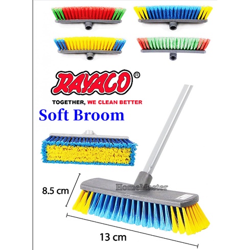 [100% ORIGINAL] RAYACO HEAVY DUTY 12” PUSH BROOM C/W HANDLE /HEAD ONLY ...