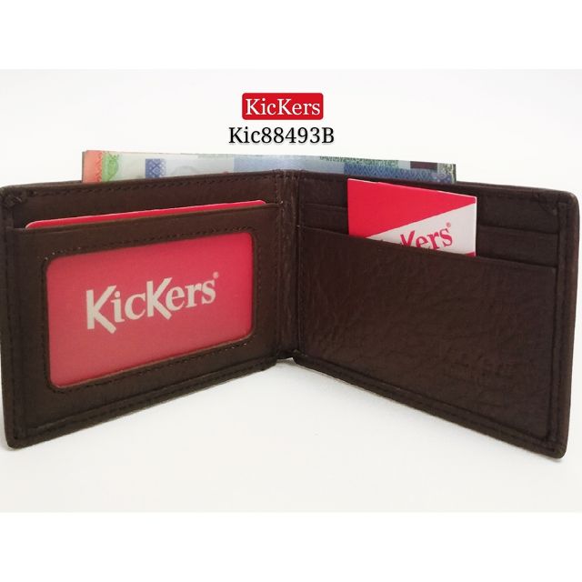 Kickers Genuine Leather Mini Wallet (88493B) | Shopee Malaysia