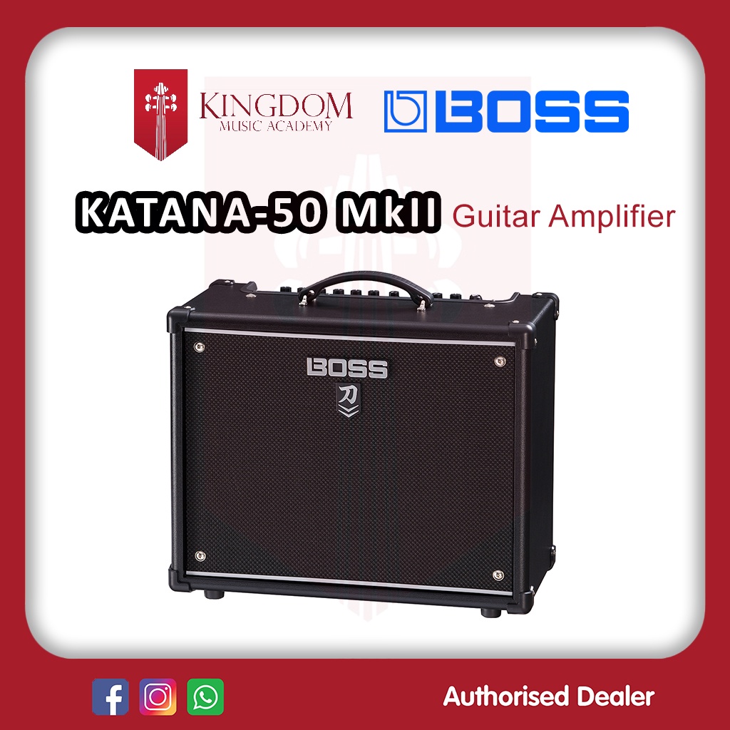 BOSS KATANA-50 MkII 50-Watt Guitar Amplifier | Shopee Malaysia