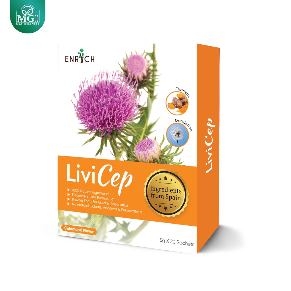 [EXP:06/2026] LIVICEP 5GX20 SACHETS [ FOR LIVER HEALTH & FUNCTION ...