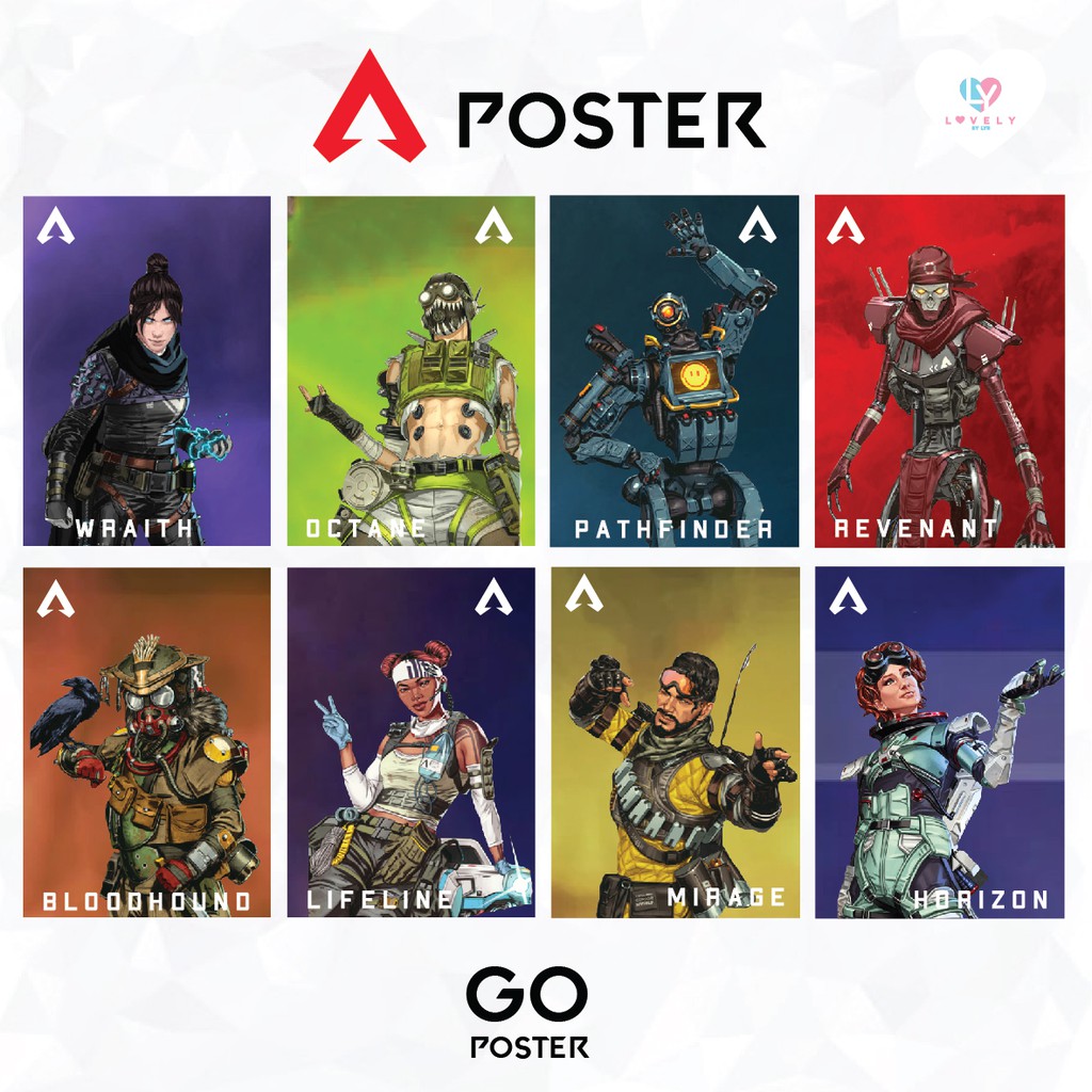 Apex Legends Agent A4 A3 Wall Poster | GO POSTER | Shopee Malaysia