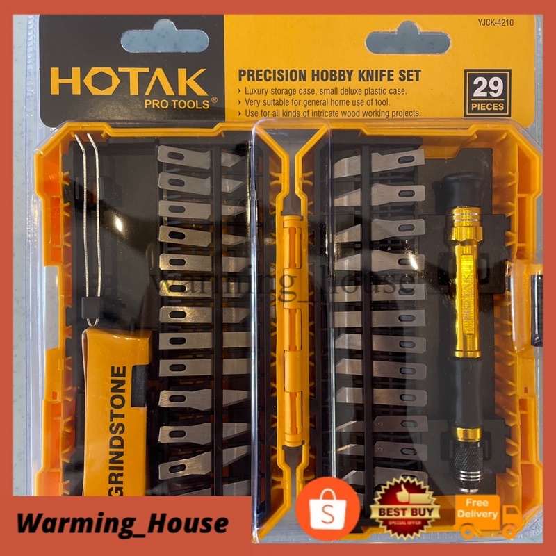HOTAK Precision Hobby Knife Set (29pcs) | Shopee Malaysia
