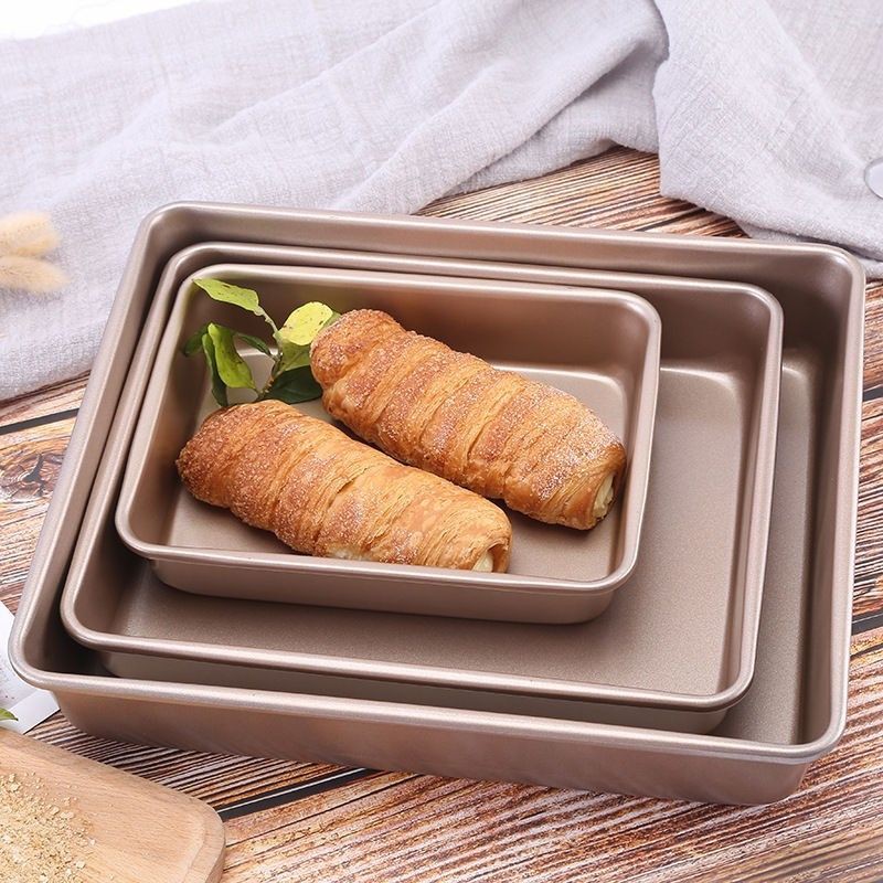 3pcs set Non stick thickened baking tray bread mold Bakeware baking ...