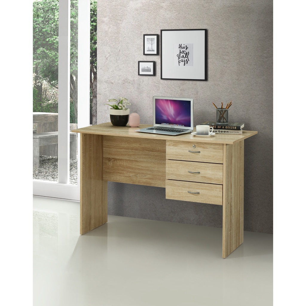 3 Drawer Study Desk / Working Desk / Writing Table / Computer Table / 3 ...