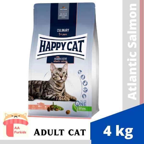 Happy Cat Adult Atlantic Salmon Cat Food 4kg | Shopee Malaysia