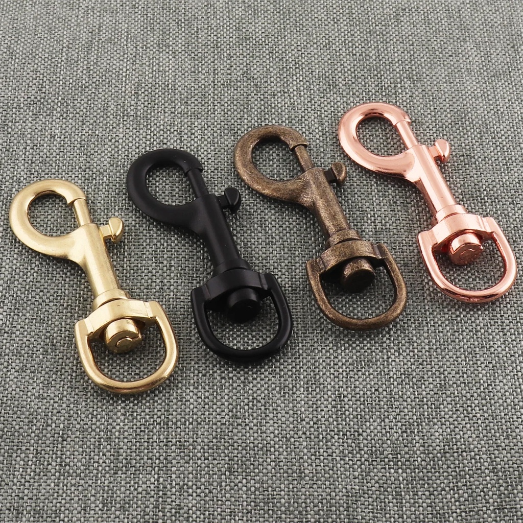 Large Swivel Clasp for Dog Leash Rose Gold Snap Hook Metal Lobster ...