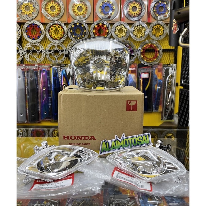 🇹🇭🔥 LAMPU ORIGINAL JENDUL WAVE 125🔥🇹🇭 ORIGINAL HONDA THAILAND LAMPU SET ...