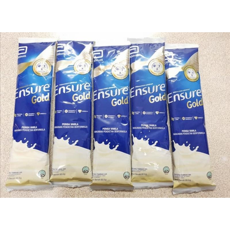Ensure gold sachet (7 sachets) | Shopee Malaysia