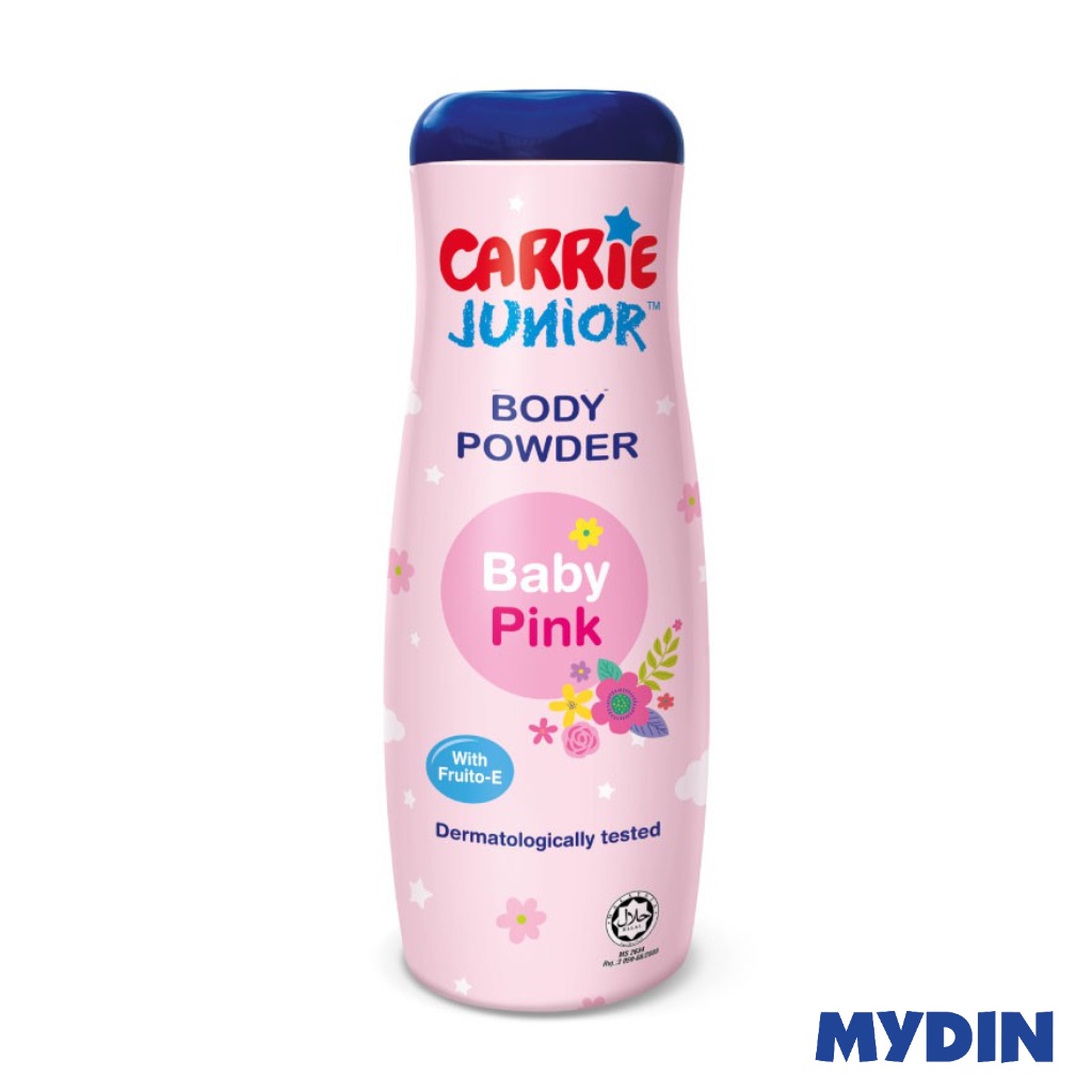 Carrier Junior Body Powder Baby Pink (450g) | Shopee Malaysia