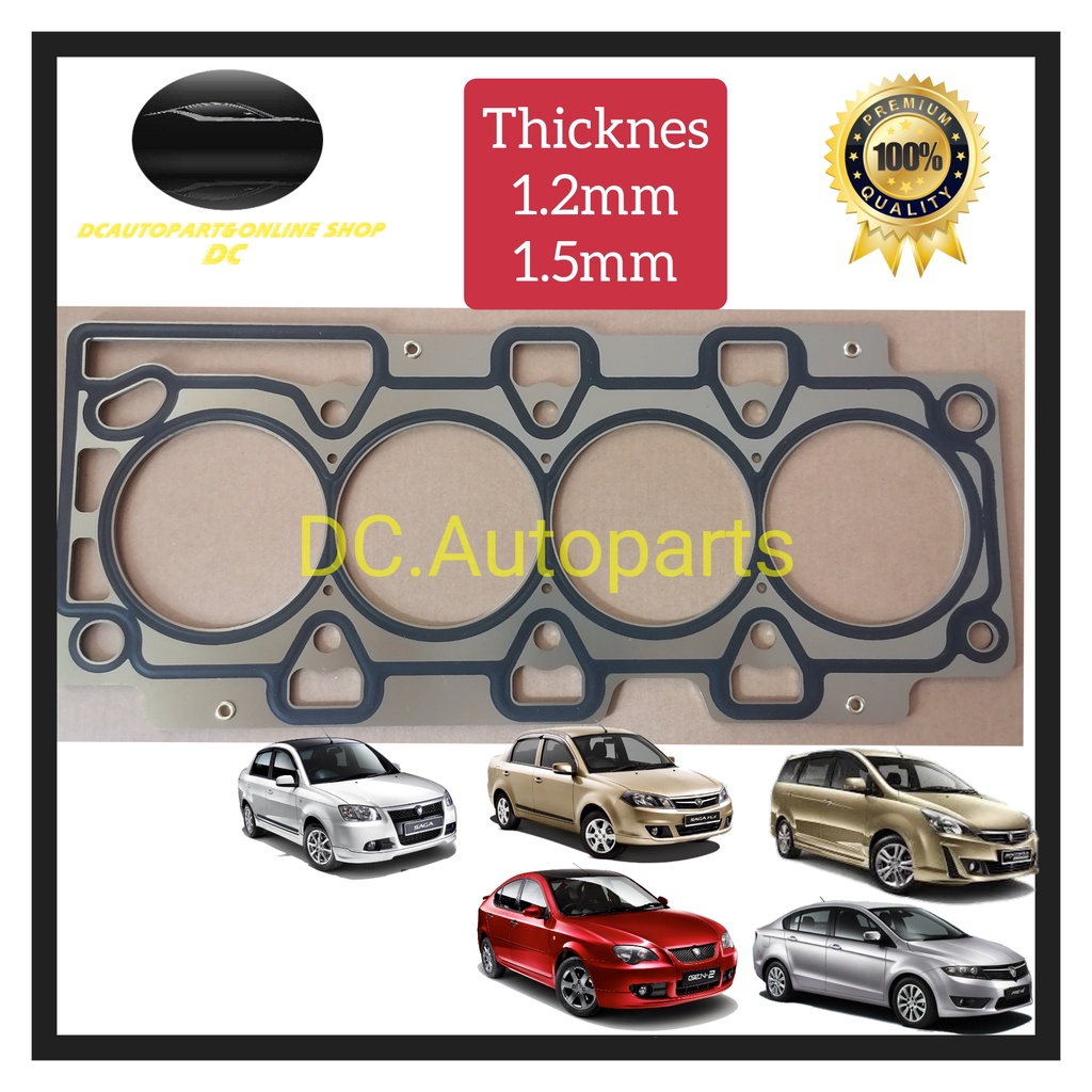 CYLINDER HEAD GASKET PROTON GEN2 GEN-2 SAGA BLM FL FLX WAJA PERSONA ...