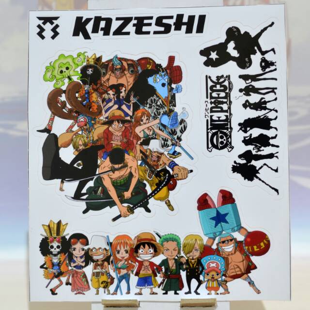 Sticker Set/Anime One Piece Nakama Waterproof Sticker Set | Shopee Malaysia