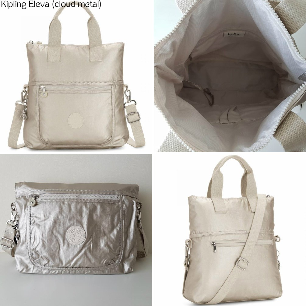 NWT Kipling Eleva 2-Way Shoulder Bag Crossbody Sling Bag (100% ...