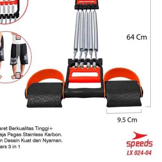 Chest expander gym fitness Tool Chest Arm Back Muscle 3in1 024-4 ...