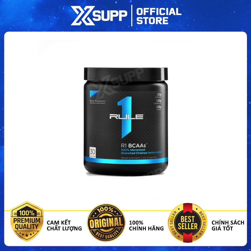 Rule1 BCAA - Optimal Muscle Recovery 30 Servings | Shopee Malaysia