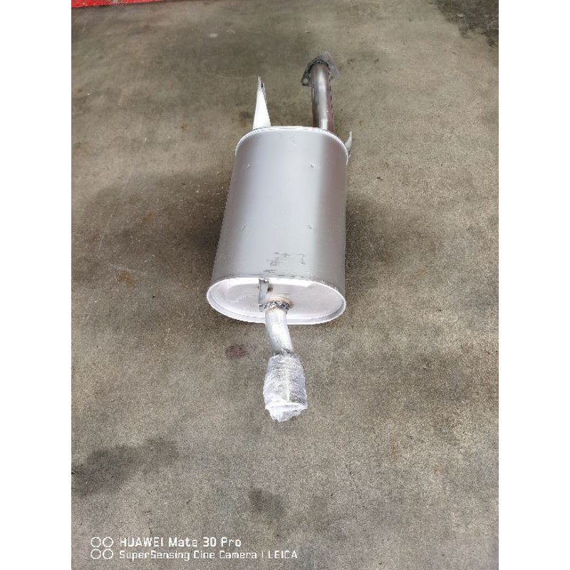 Proton Waja 1.6 Car Exhaust Rear Muffler With Single Tailpipe Tip Pipe ...
