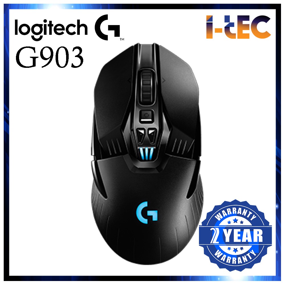 Logitech G903 Lightspeed Wireless Hero 25K Sensor Gaming Mouse | Shopee ...